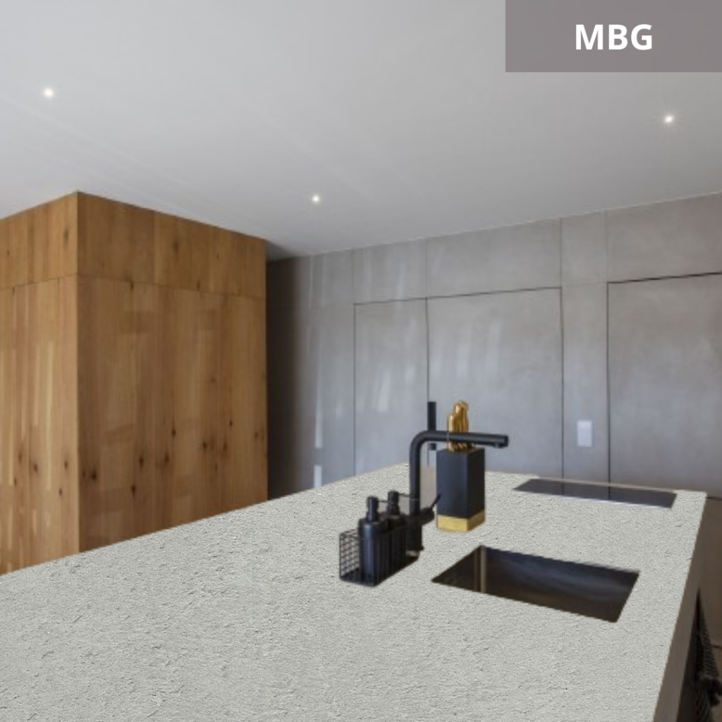 Mikrocement pult és bútor szett - Betonoptik